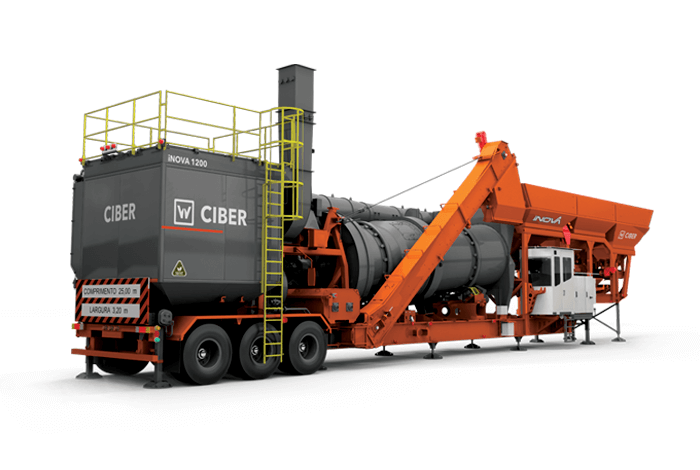 Planta de Asfalto Móvil Continua iNova 1200 | Soluciones Viales