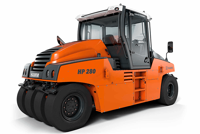 Rodillo Neumático para Asfalto HP 280 | Maquinaria Pesada